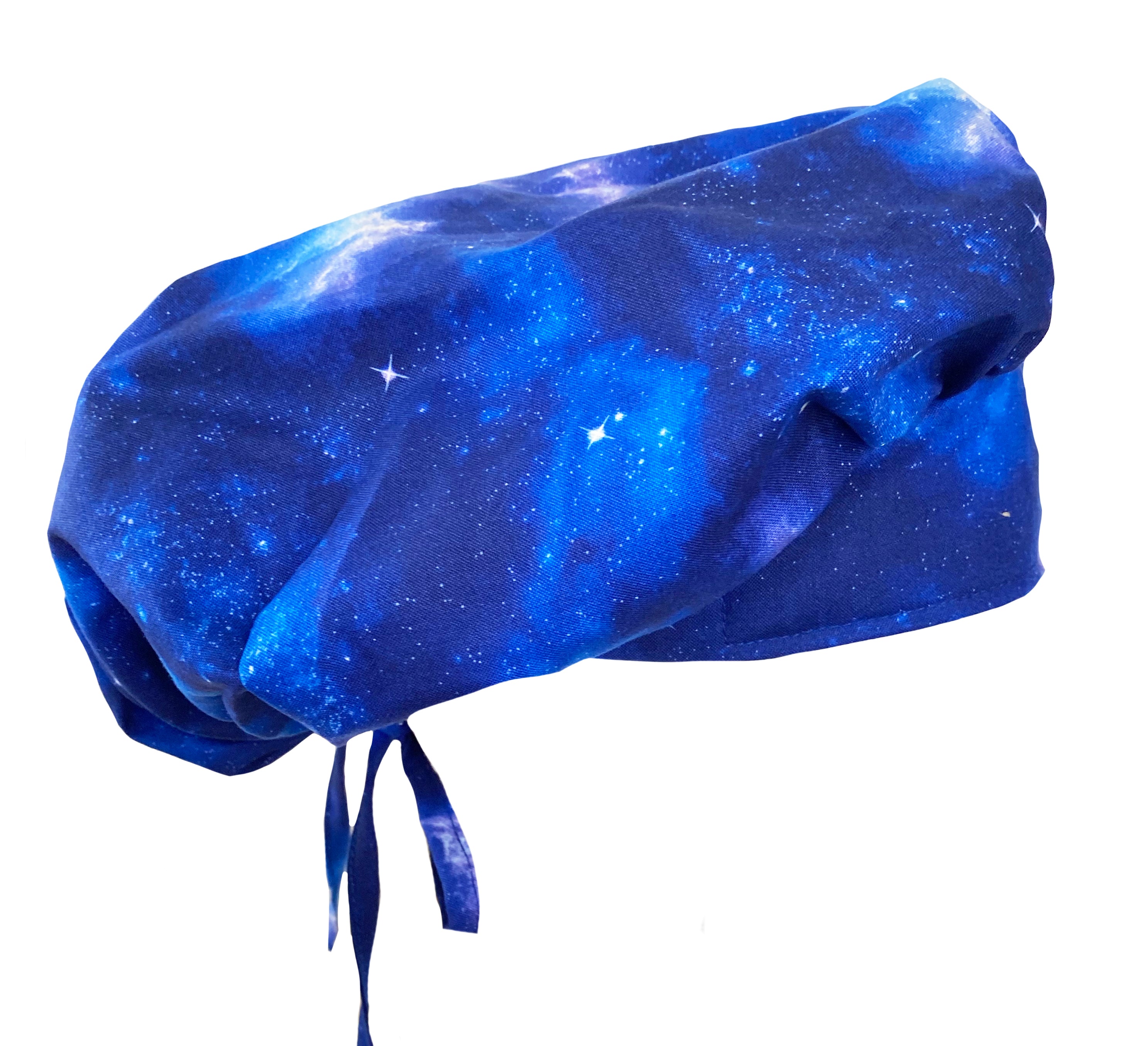 Starry Galaxy Sky Banded Bouffant Blue Scrub Cap – Shop Urban Sass