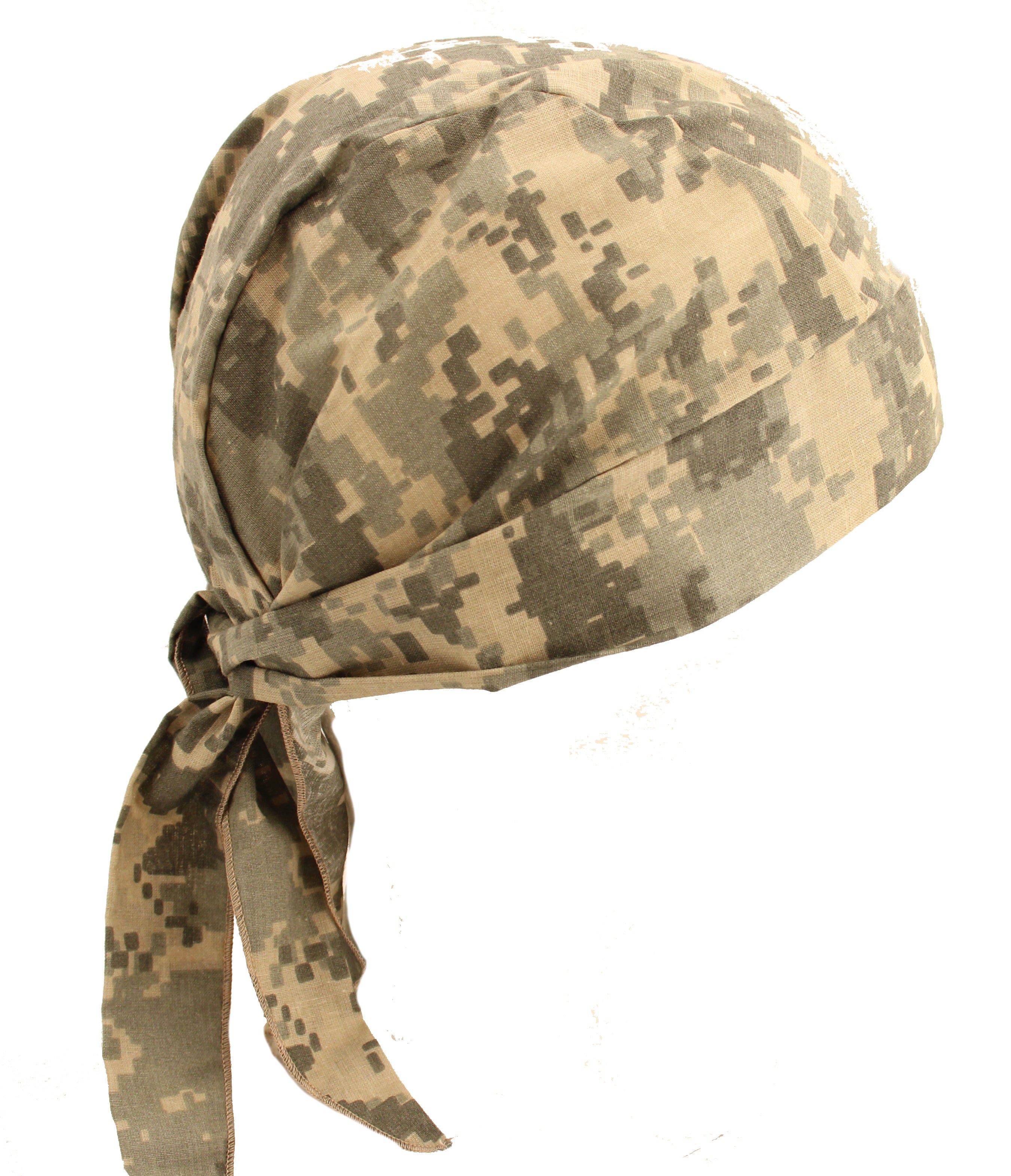 Adjustable Skull Cap Hat Army ACU Digital Camo Tan Green Bandana Skull ...